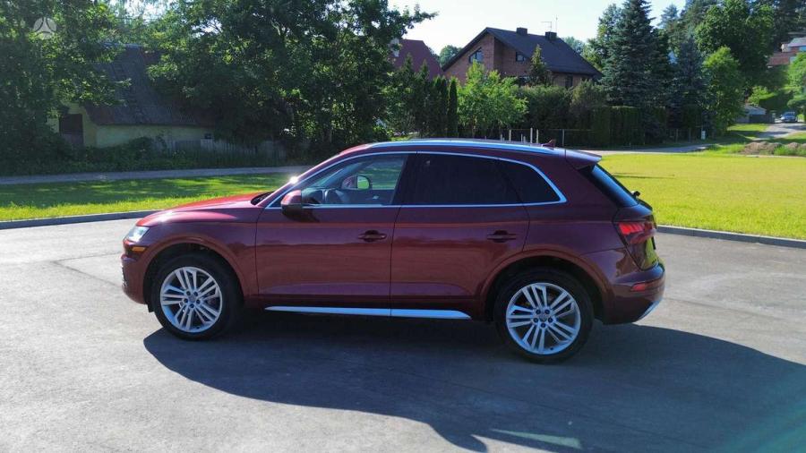 Red Audi Q5 2018 in Kaunas, with an engine capacity of 1.98 L and mileage of 197 thousand km for 18200 €, photo 9 on AUTOMOTO.COM.LV
