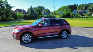 Red Audi Q5 2018 in Kaunas, with an engine capacity of 1.98 L and mileage of 197 thousand km for 18200 €, photo 10 on AUTOMOTO.COM.LV