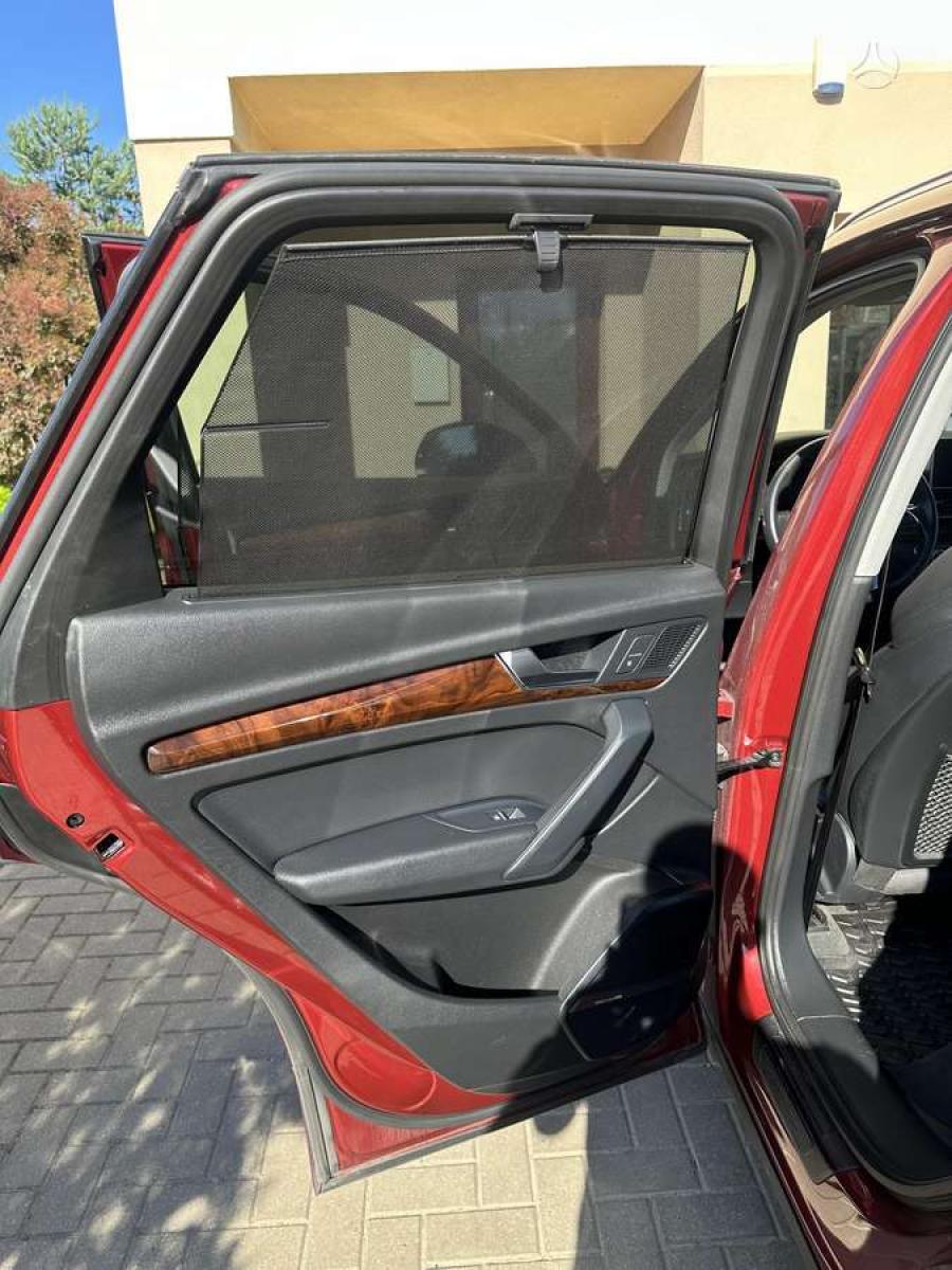 Red Audi Q5 2018 in Kaunas, with an engine capacity of 1.98 L and mileage of 197 thousand km for 18200 €, photo 25 on AUTOMOTO.COM.LV