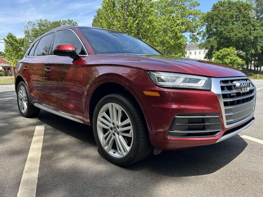 Sarkans Audi Q5 2018 Alīta, ar dzinēja tilpumu 1.98 L un nobraukumu 159 tūkst. km par 13750 €, foto 8 vietnē AUTOMOTO.COM.LV