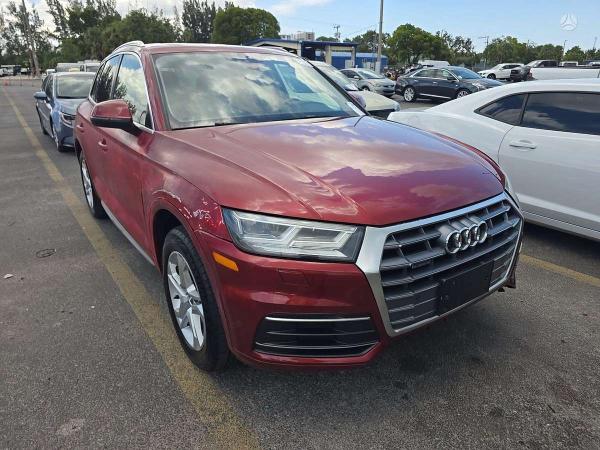 Red Audi Q5 2018 in Kaunas, with an engine capacity of 1.98 L and mileage of 162 thousand km for 12600 €, photo 5 on AUTOMOTO.COM.LV