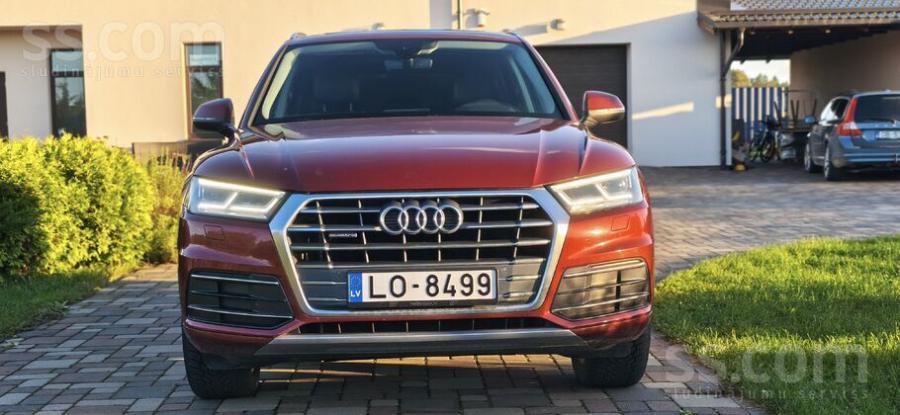 Sarkans Audi Q5 2018 Rīga, ar dzinēja tilpumu 2.00 L un nobraukumu 93 tūkst. km par 23900 €, foto 3 vietnē AUTOMOTO.COM.LV