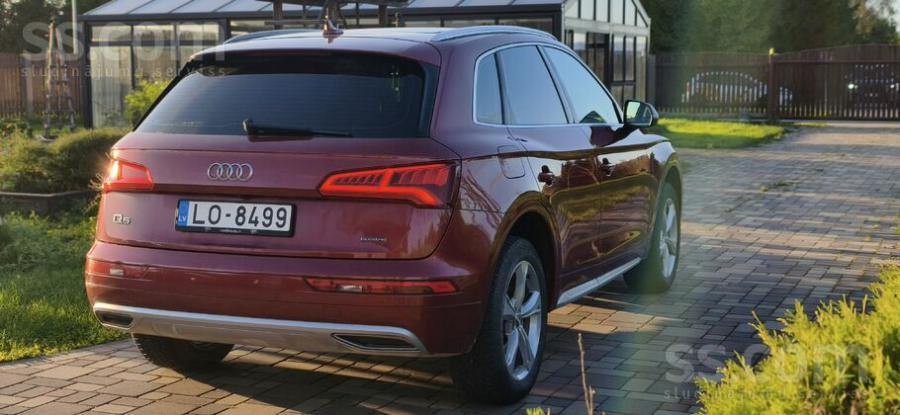 Sarkans Audi Q5 2018 Rīga, ar dzinēja tilpumu 2.00 L un nobraukumu 93 tūkst. km par 23900 €, foto 5 vietnē AUTOMOTO.COM.LV