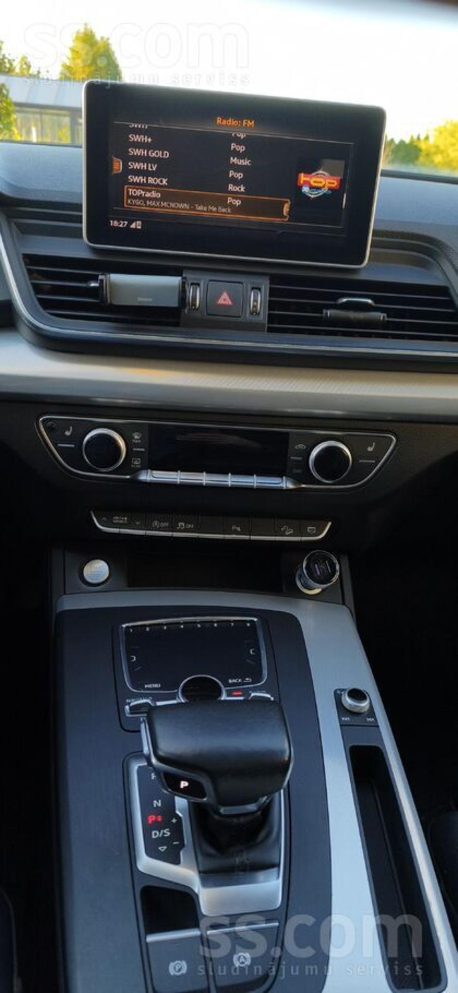Sarkans Audi Q5 2018 Rīga, ar dzinēja tilpumu 2.00 L un nobraukumu 93 tūkst. km par 23900 €, foto 9 vietnē AUTOMOTO.COM.LV