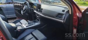 Sarkans Audi Q5 2018 Rīga, ar dzinēja tilpumu 2.00 L un nobraukumu 93 tūkst. km par 23900 €, foto 18 vietnē AUTOMOTO.COM.LV