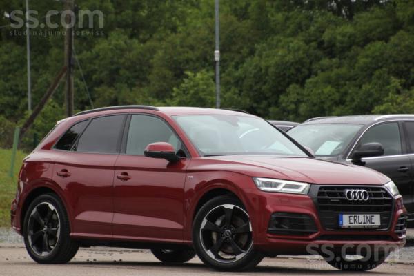 Red Audi Q5 2019 in Tukums, with an engine capacity of 3.00 L and mileage of 204 thousand km for 24990 €, photo 3 on AUTOMOTO.COM.LV