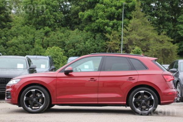Red Audi Q5 2019 in Tukums, with an engine capacity of 3.00 L and mileage of 204 thousand km for 24990 €, photo 10 on AUTOMOTO.COM.LV