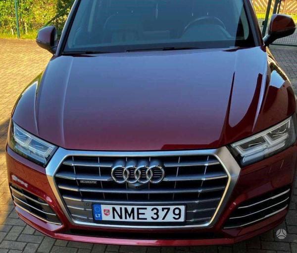 Red Audi Q5 2019 in Telschi, with an engine capacity of 1.98 L and mileage of 50 thousand km for 26800 €, photo 1 on AUTOMOTO.COM.LV