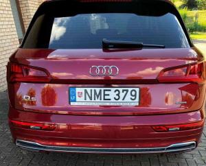 Sarkans Audi Q5 2019 Telšiai, ar dzinēja tilpumu 1.98 L un nobraukumu 50 tūkst. km par 26800 €, foto 7 vietnē AUTOMOTO.COM.LV