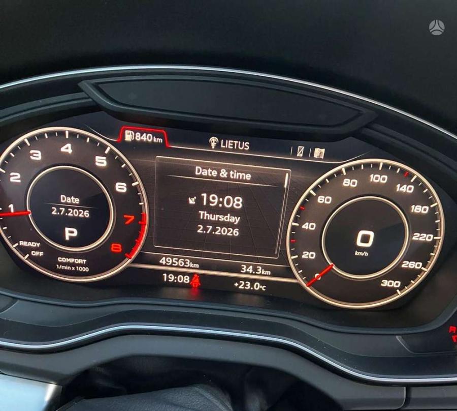 Sarkans Audi Q5 2019 Telšiai, ar dzinēja tilpumu 1.98 L un nobraukumu 50 tūkst. km par 26800 €, foto 25 vietnē AUTOMOTO.COM.LV