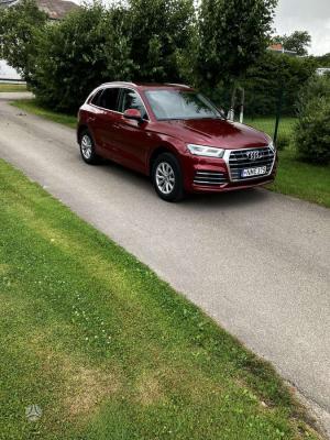 Sarkans Audi Q5 2019 Telšiai, ar dzinēja tilpumu 1.98 L un nobraukumu 50 tūkst. km par 26800 €, foto 27 vietnē AUTOMOTO.COM.LV