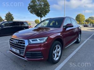 Sarkans Audi Q5 2019 Rīga, ar dzinēja tilpumu 2.00 L un nobraukumu 67 tūkst. km par 26000 €, foto 1 vietnē AUTOMOTO.COM.LV