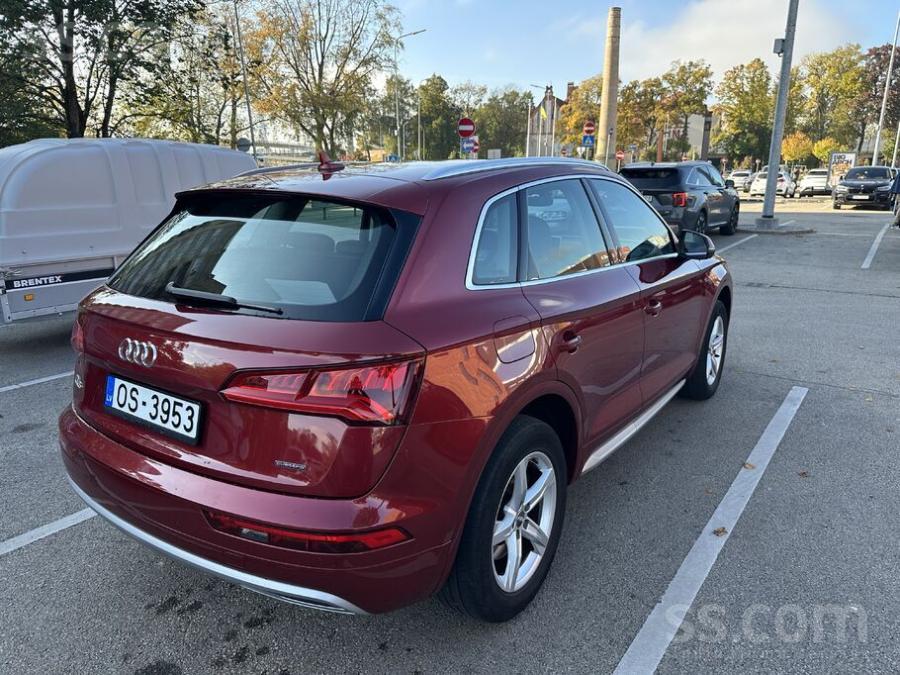 Sarkans Audi Q5 2019 Rīga, ar dzinēja tilpumu 2.00 L un nobraukumu 67 tūkst. km par 26000 €, foto 5 vietnē AUTOMOTO.COM.LV