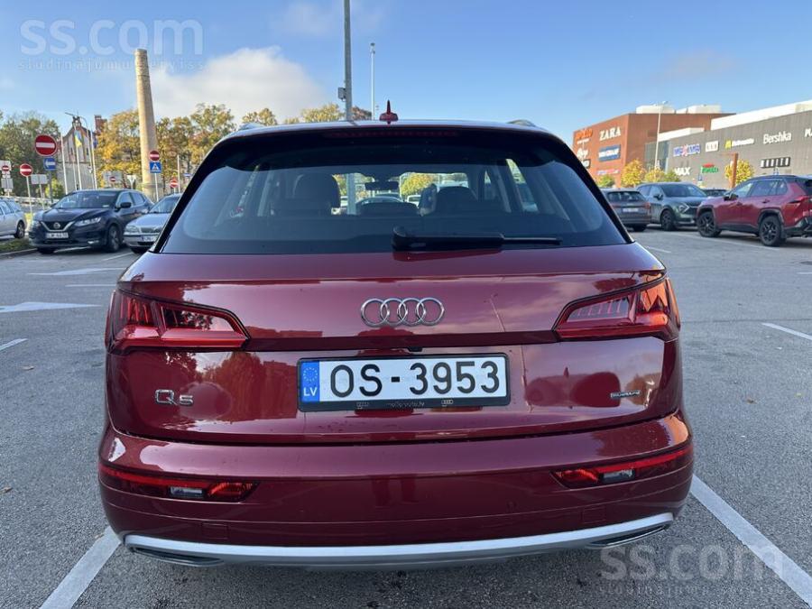 Sarkans Audi Q5 2019 Rīga, ar dzinēja tilpumu 2.00 L un nobraukumu 67 tūkst. km par 26000 €, foto 6 vietnē AUTOMOTO.COM.LV