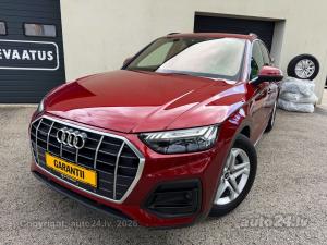 Sarkans Audi Q5 2022 Pērnava, ar dzinēja tilpumu 2.00 L un nobraukumu 52 tūkst. km par 39990 €, foto  vietnē AUTOMOTO.COM.LV