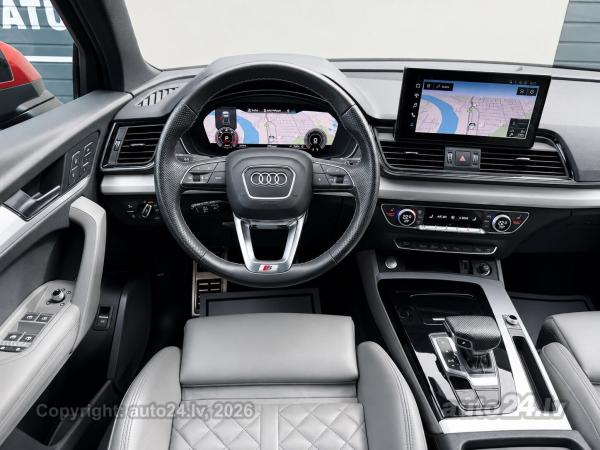 Sarkans Audi Q5 2022 Pērnava, ar dzinēja tilpumu 2.00 L un nobraukumu 52 tūkst. km par 39990 €, foto 6 vietnē AUTOMOTO.COM.LV