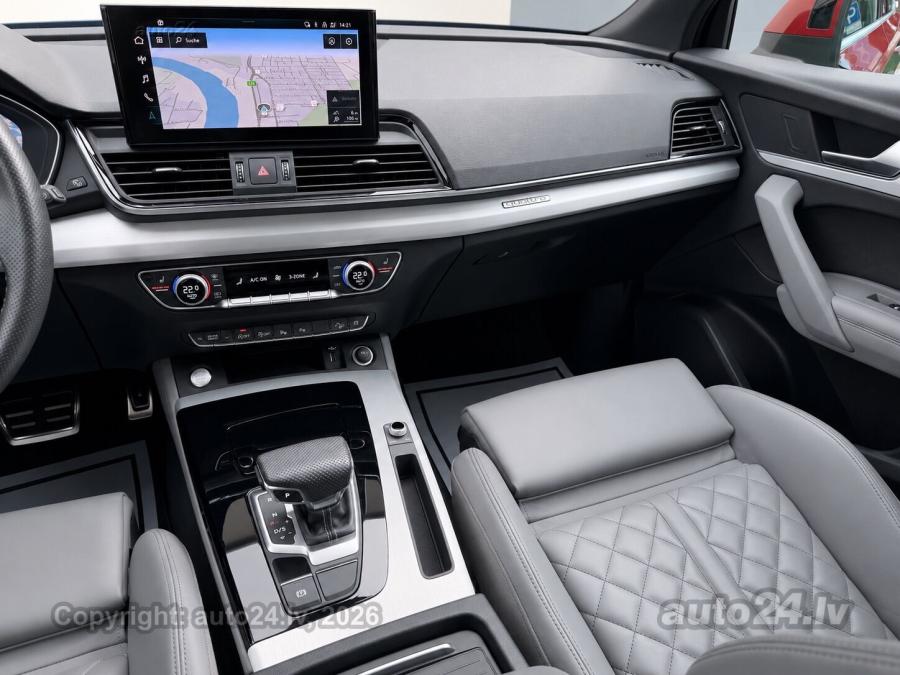 Sarkans Audi Q5 2022 Pērnava, ar dzinēja tilpumu 2.00 L un nobraukumu 52 tūkst. km par 39990 €, foto 8 vietnē AUTOMOTO.COM.LV