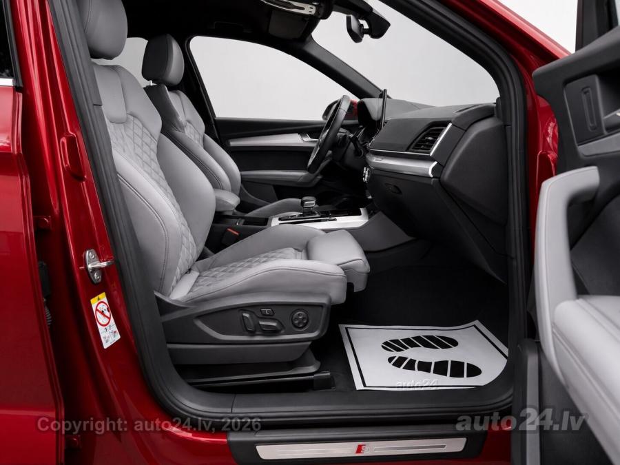 Sarkans Audi Q5 2022 Pērnava, ar dzinēja tilpumu 2.00 L un nobraukumu 52 tūkst. km par 39990 €, foto 10 vietnē AUTOMOTO.COM.LV