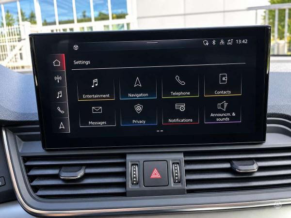 Sarkans Audi Q5 2022 Klaipėda, ar dzinēja tilpumu 1.98 L un nobraukumu 128 tūkst. km par 29900 €, foto 9 vietnē AUTOMOTO.COM.LV