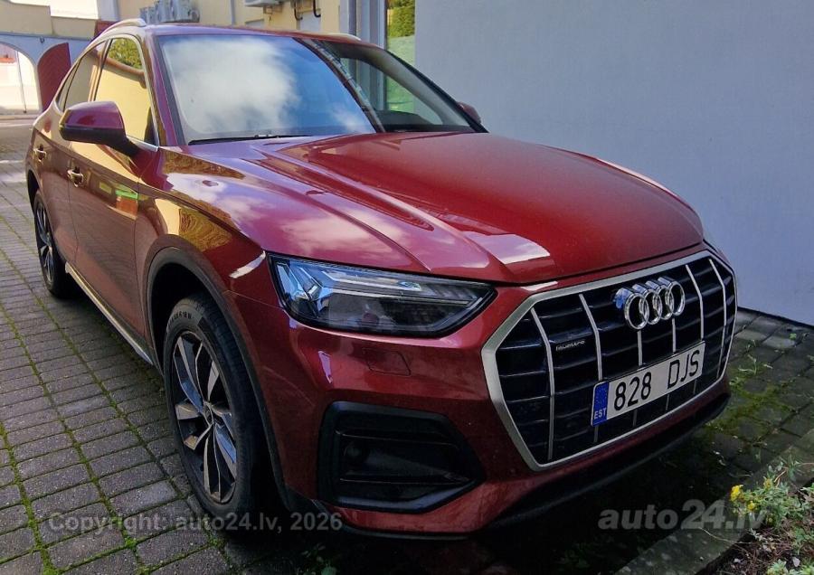 Красный Ауди Ку 5 2023 в Пярну, объемом двигателя 2.00 л и пробегом 18 тыс. км за 39000 €, фото 1 на AUTOMOTO.COM.LV