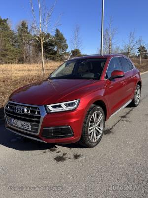 Red Audi Q5 2018 in Tallinn, with an engine capacity of 2.00 L and mileage of 60 thousand km for 25000 €, photo 3 on AUTOMOTO.COM.LV