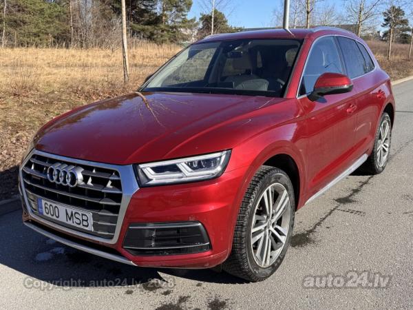 Sarkans Audi Q5 2018 Tallina, ar dzinēja tilpumu 2.00 L un nobraukumu 60 tūkst. km par 25000 €, foto 4 vietnē AUTOMOTO.COM.LV