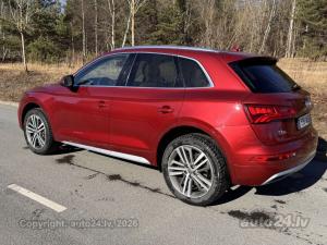 Red Audi Q5 2018 in Tallinn, with an engine capacity of 2.00 L and mileage of 60 thousand km for 25000 €, photo 5 on AUTOMOTO.COM.LV