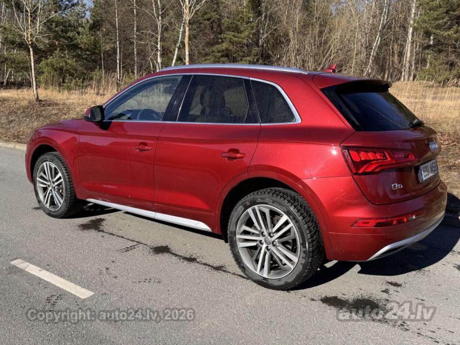 Red Audi Q5 2018 in Tallinn, with an engine capacity of 2.00 L and mileage of 60 thousand km for 25000 €, photo 5 on AUTOMOTO.COM.LV