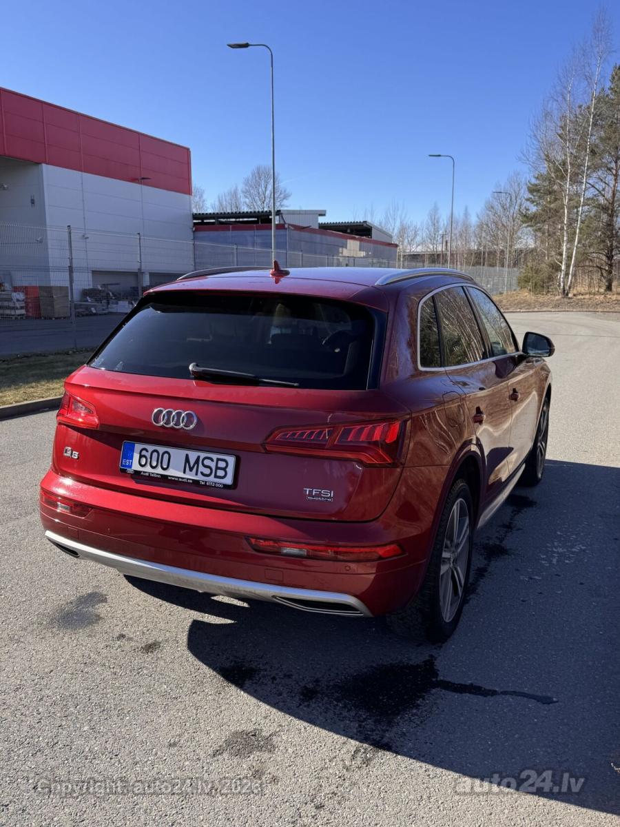 Red Audi Q5 2018 in Tallinn, with an engine capacity of 2.00 L and mileage of 60 thousand km for 25000 €, photo 7 on AUTOMOTO.COM.LV