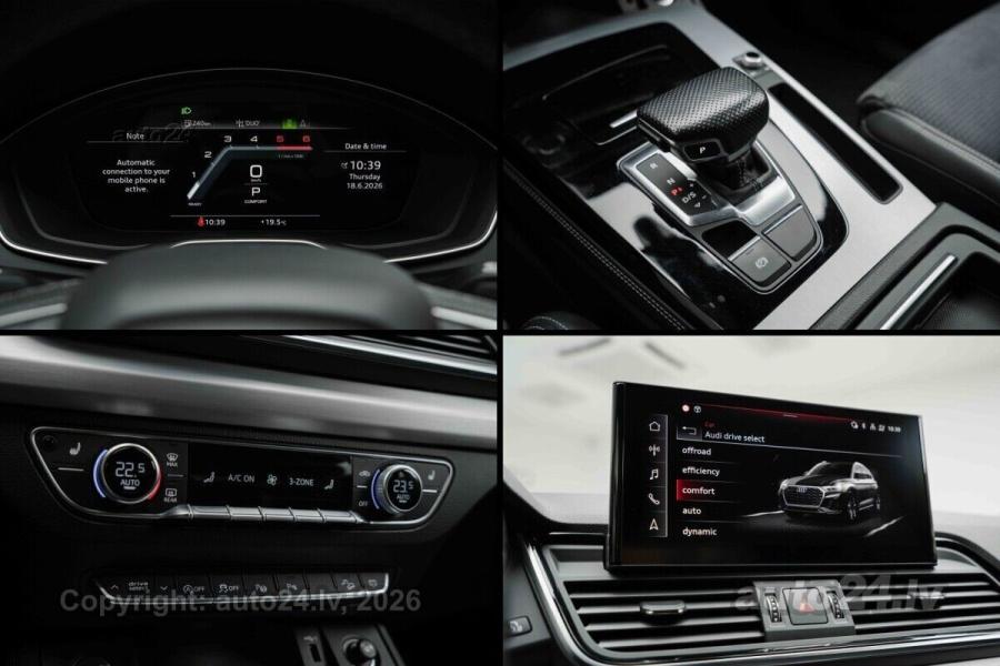 Audi Q5 2021 in Tallinn, with an engine capacity of 2.00 L and mileage of 64 thousand km for 37200 €, photo 16 on AUTOMOTO.COM.LV