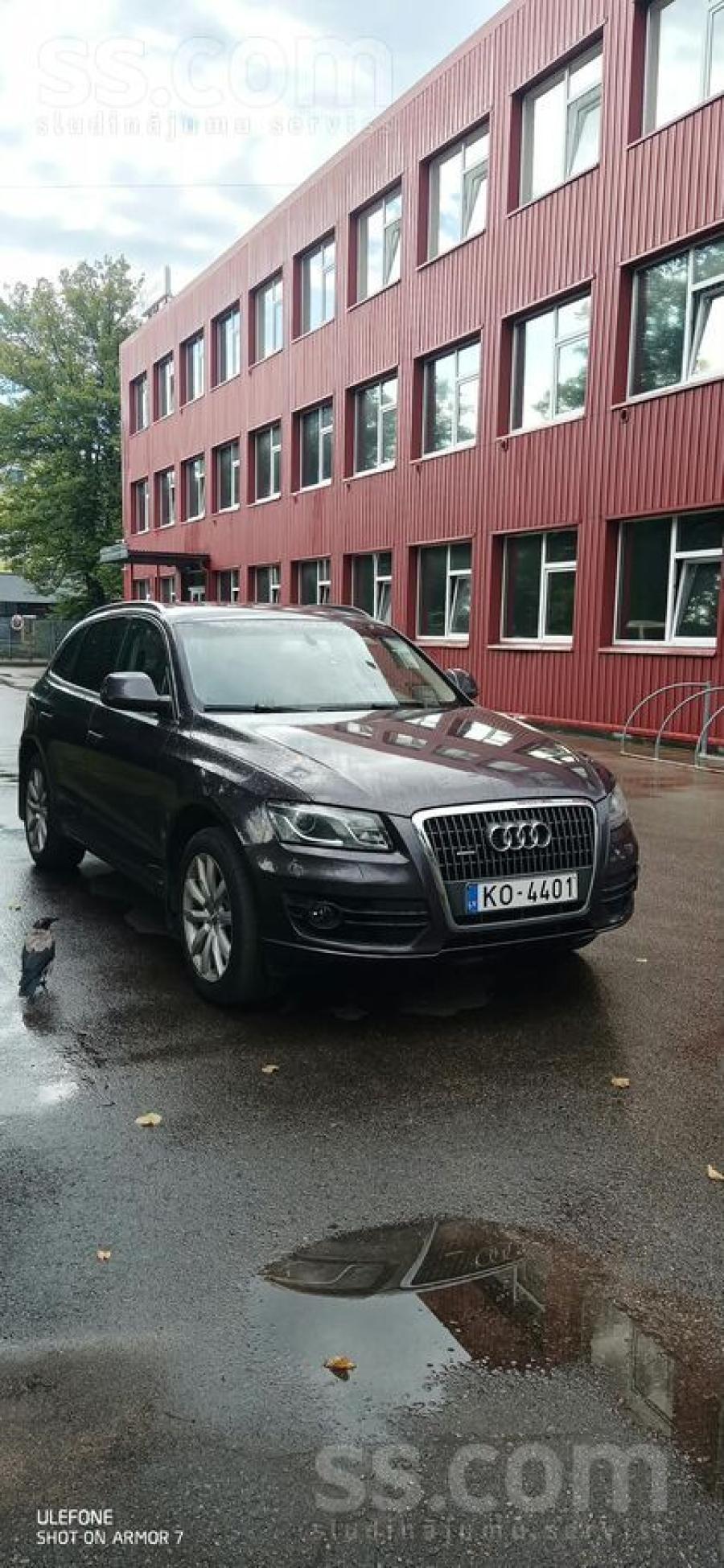 Violets Audi Q5 2008 Rīga, ar dzinēja tilpumu 2.00 L un nobraukumu 291 tūkst. km par 7900 €, foto 1 vietnē AUTOMOTO.COM.LV
