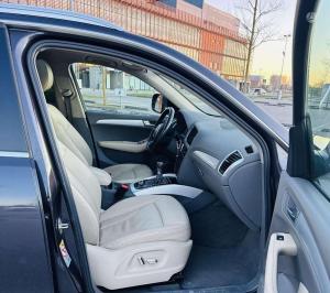 Violet Audi Q5 2009 in Klaipeda, with an engine capacity of 1.98 L and mileage of 261 thousand km for 7500 €, photo 14 on AUTOMOTO.COM.LV
