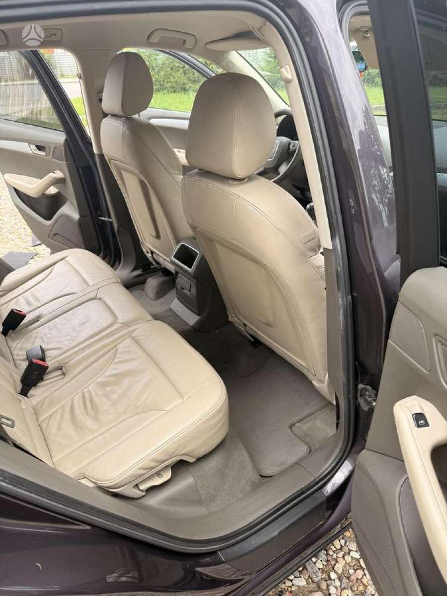 Violet Audi Q5 2009 in Kaunas, with an engine capacity of 1.97 L and mileage of 234 thousand km for 8100 €, photo 8 on AUTOMOTO.COM.LV