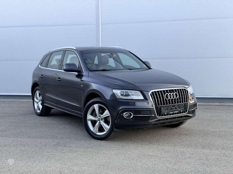 Violet Audi Q5 2013 in Utena, with an engine capacity of 2.97 L and mileage of 310 thousand km for 12490 €, photo 1 on AUTOMOTO.COM.LV