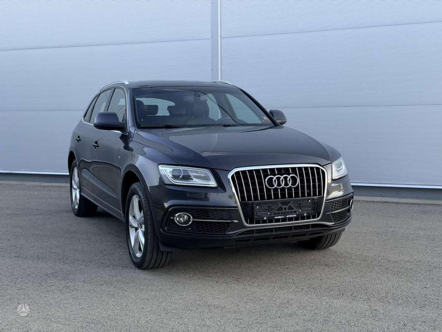Violet Audi Q5 2013 in Utena, with an engine capacity of 2.97 L and mileage of 310 thousand km for 12490 €, photo 10 on AUTOMOTO.COM.LV