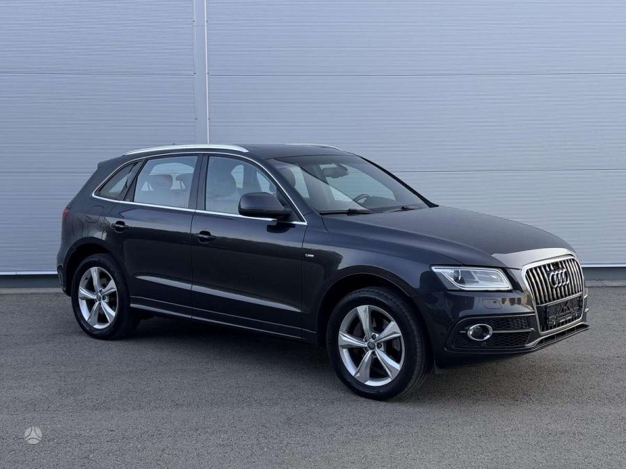 Violet Audi Q5 2013 in Utena, with an engine capacity of 2.97 L and mileage of 310 thousand km for 12490 €, photo 12 on AUTOMOTO.COM.LV