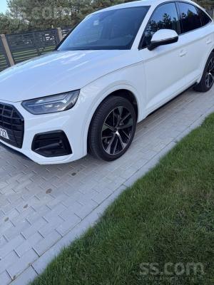 White Audi Q5 2025 in Riga, with an engine capacity of 2.00 L and mileage of 32 thousand km for 41500 €, photo 5 on AUTOMOTO.COM.LV