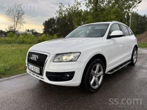 White Audi Q5 2008 in Daugavpils, with an engine capacity of 3.00 L and mileage of 215 thousand km for 9400 €, photo  on AUTOMOTO.COM.LV
