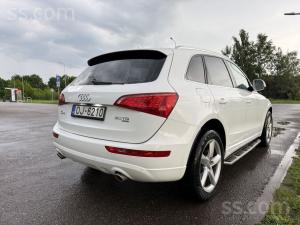 White Audi Q5 2008 in Daugavpils, with an engine capacity of 3.00 L and mileage of 215 thousand km for 9400 €, photo 3 on AUTOMOTO.COM.LV