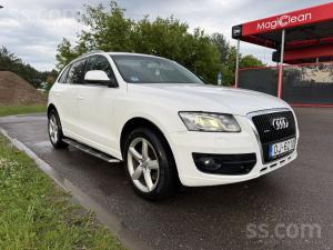 White Audi Q5 2008 in Daugavpils, with an engine capacity of 3.00 L and mileage of 215 thousand km for 9400 €, photo 4 on AUTOMOTO.COM.LV
