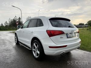 White Audi Q5 2008 in Daugavpils, with an engine capacity of 3.00 L and mileage of 215 thousand km for 9400 €, photo 5 on AUTOMOTO.COM.LV