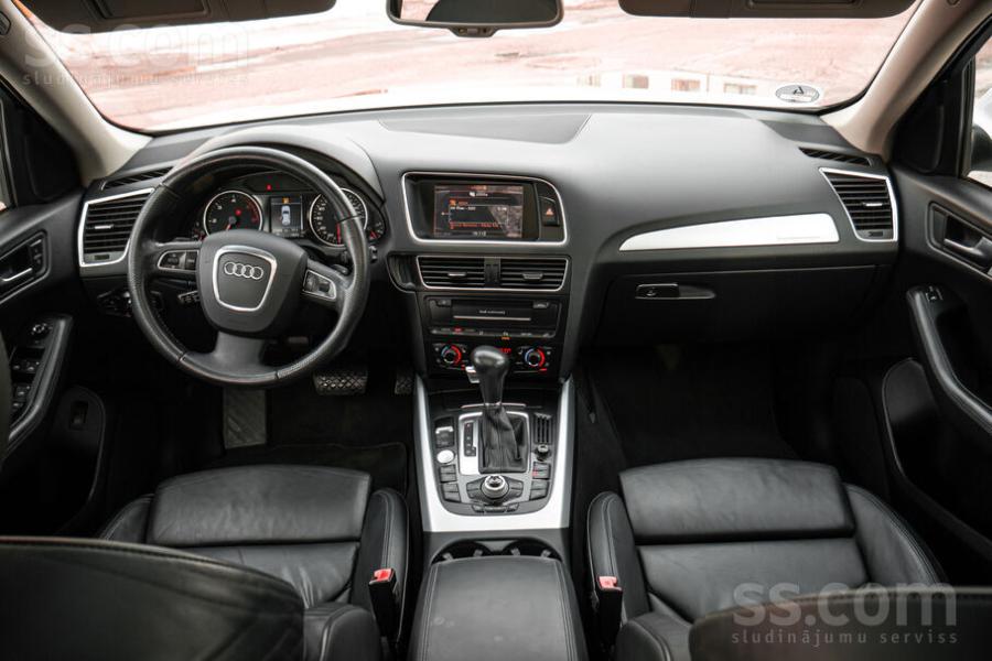White Audi Q5 2008 in Daugavpils, with an engine capacity of 3.00 L and mileage of 215 thousand km for 9400 €, photo 6 on AUTOMOTO.COM.LV