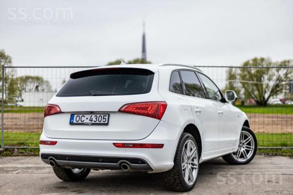 Balts Audi Q5 2009 Rīga, ar dzinēja tilpumu 3.00 L un nobraukumu 345 tūkst. km par 10990 €, foto 6 vietnē AUTOMOTO.COM.LV