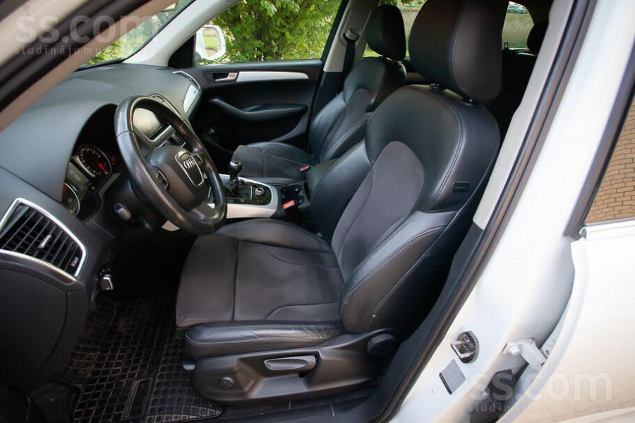 Balts Audi Q5 2009 Tukums, ar dzinēja tilpumu 2.00 L un nobraukumu 0 tūkst. km par 7550 €, foto 8 vietnē AUTOMOTO.COM.LV