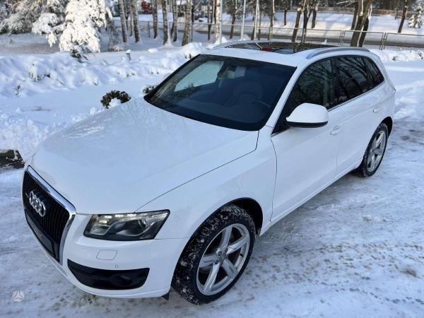 White Audi Q5 2009 in Kazlu Ruda, with an engine capacity of 2.97 L and mileage of 285 thousand km for 8800 €, photo 7 on AUTOMOTO.COM.LV