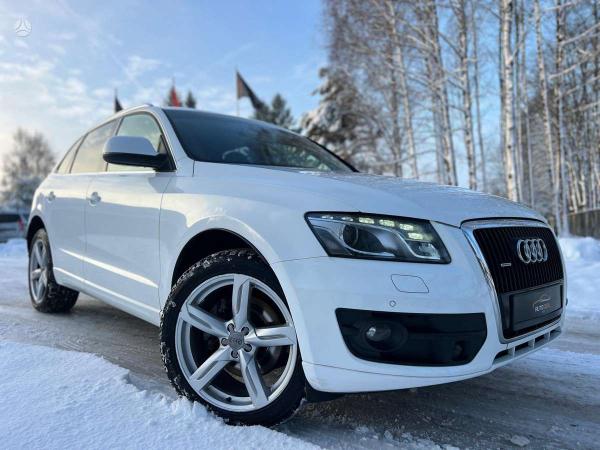 Balts Audi Q5 2009 Kazlų Rūda, ar dzinēja tilpumu 2.97 L un nobraukumu 285 tūkst. km par 8800 €, foto 1 vietnē AUTOMOTO.COM.LV