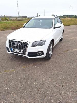 White Audi Q5 2009 in Vilnius, with an engine capacity of 2.00 L and mileage of 290 thousand km for 9200 €, photo  on AUTOMOTO.COM.LV