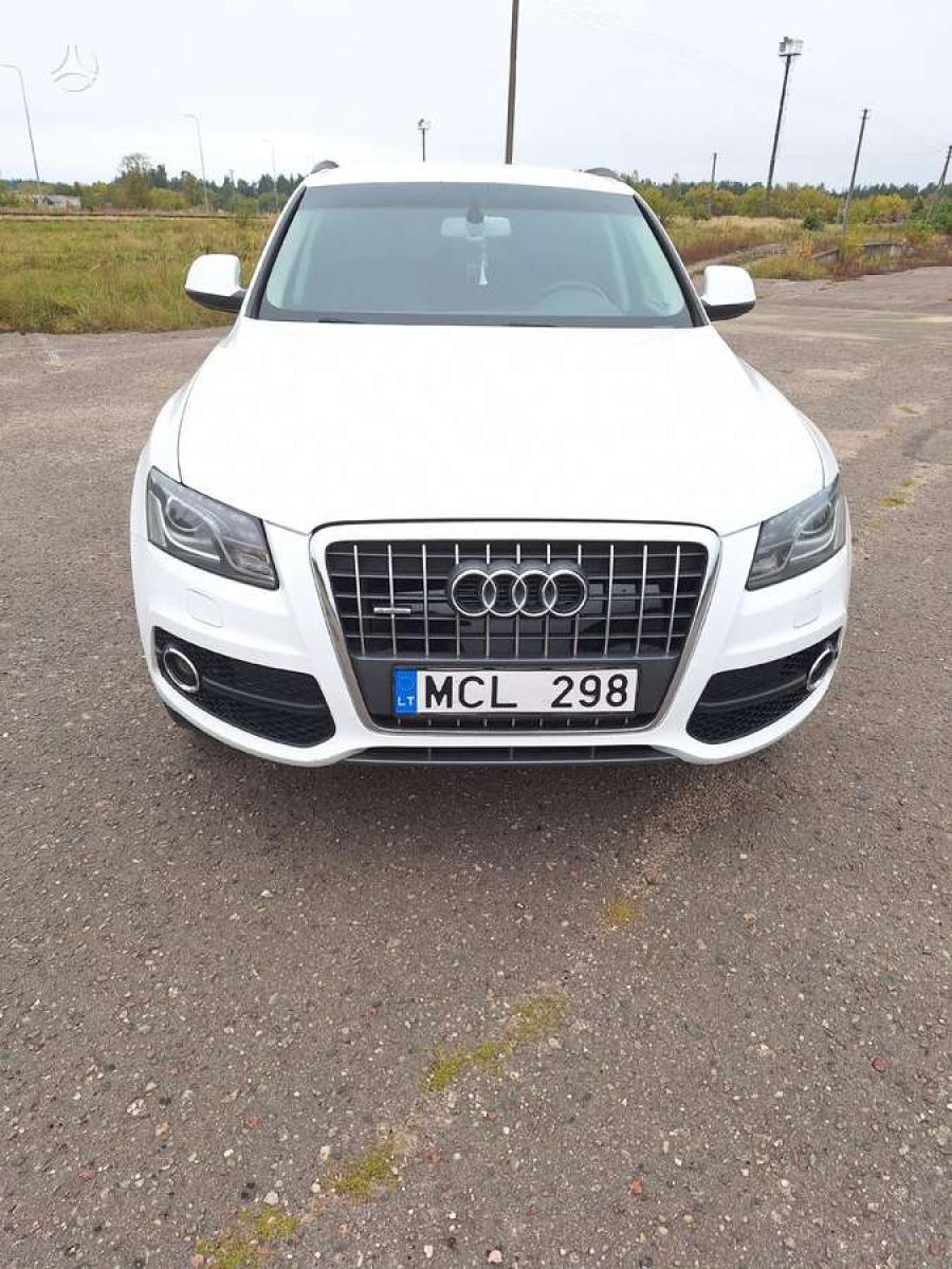 White Audi Q5 2009 in Vilnius, with an engine capacity of 2.00 L and mileage of 290 thousand km for 9200 €, photo 3 on AUTOMOTO.COM.LV