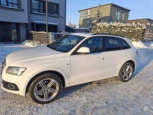 White Audi Q5 2009 in Kaunas, with an engine capacity of 3.00 L and mileage of 264 thousand km for 7850 €, photo 5 on AUTOMOTO.COM.LV