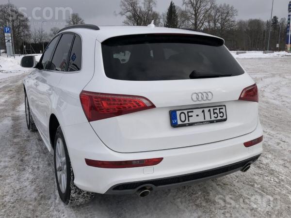 White Audi Q5 2009 in Cesis, with an engine capacity of 3.00 L and mileage of 0 thousand km for 9500 €, photo 1 on AUTOMOTO.COM.LV